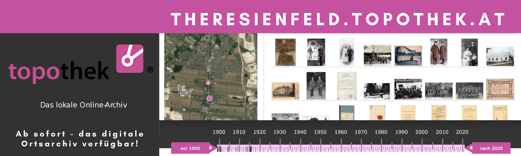 Kulturparcours Theresienfeld – Der Geschichte auf der Spur.